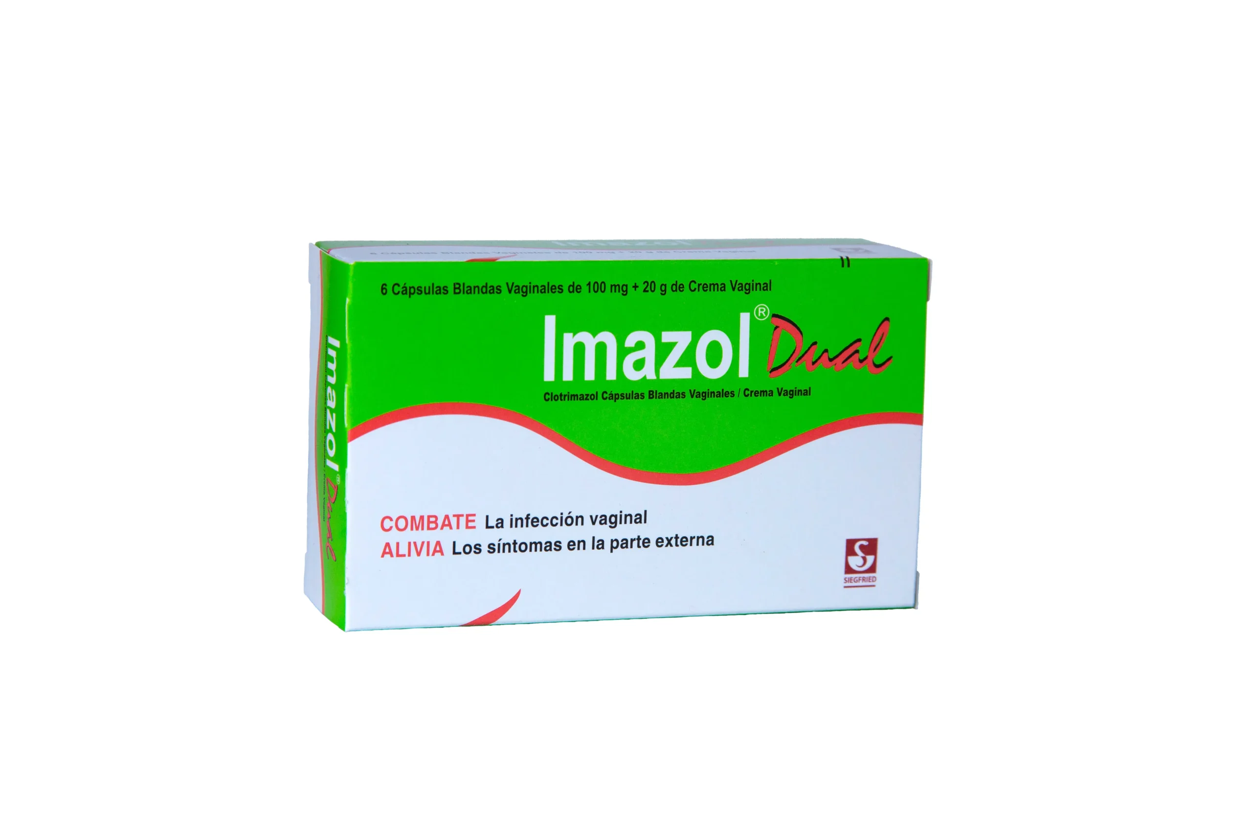 IMAZOL DUAL 100 mg CÁPSULAS BLANDAS VAGINALES + 1 % CREMA VAGINAL ...